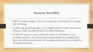 Antepartum fetal surveillance | PDF