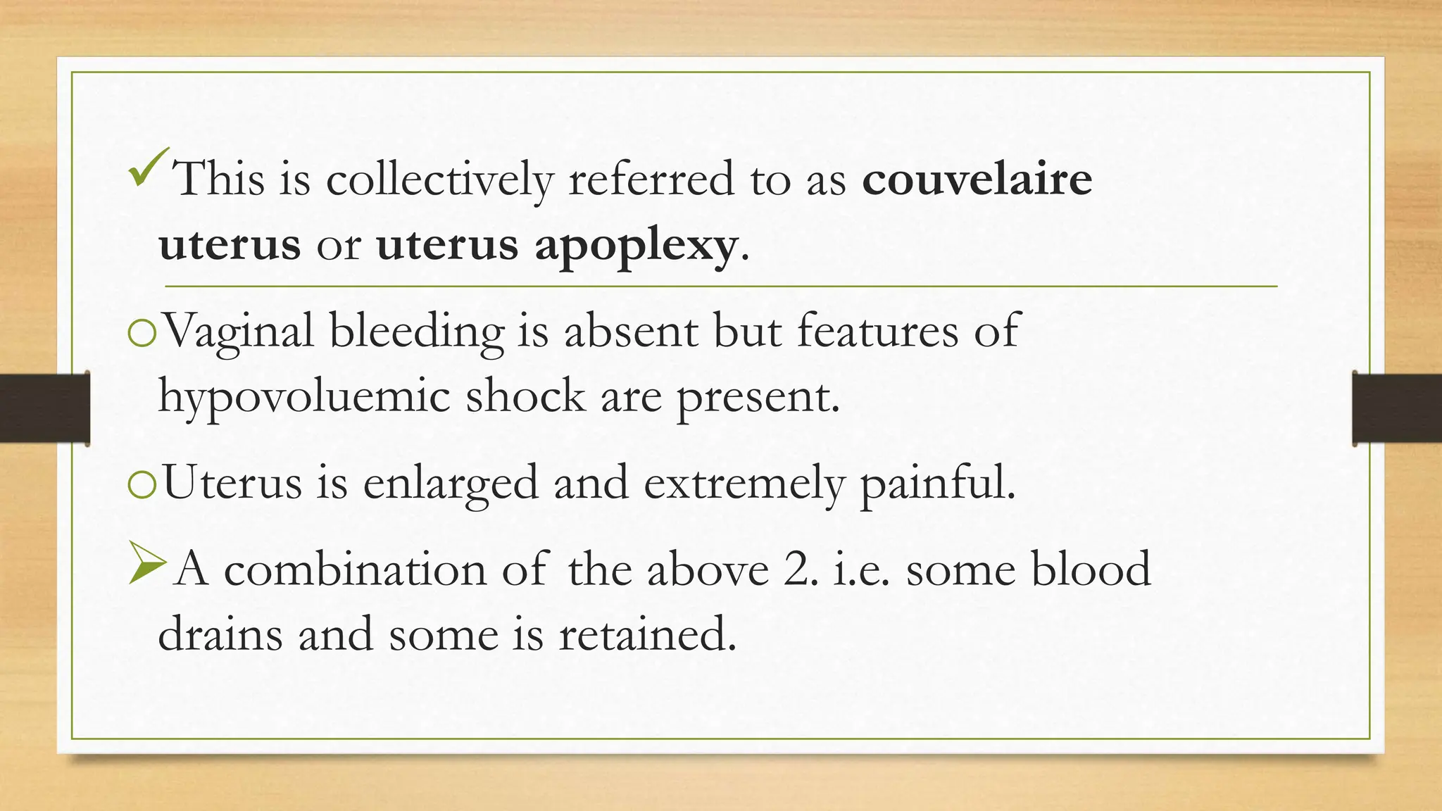 ANTEPARTUM HAEMORRHAGE (APH).pptx | Pregnancy | Reproductive Health