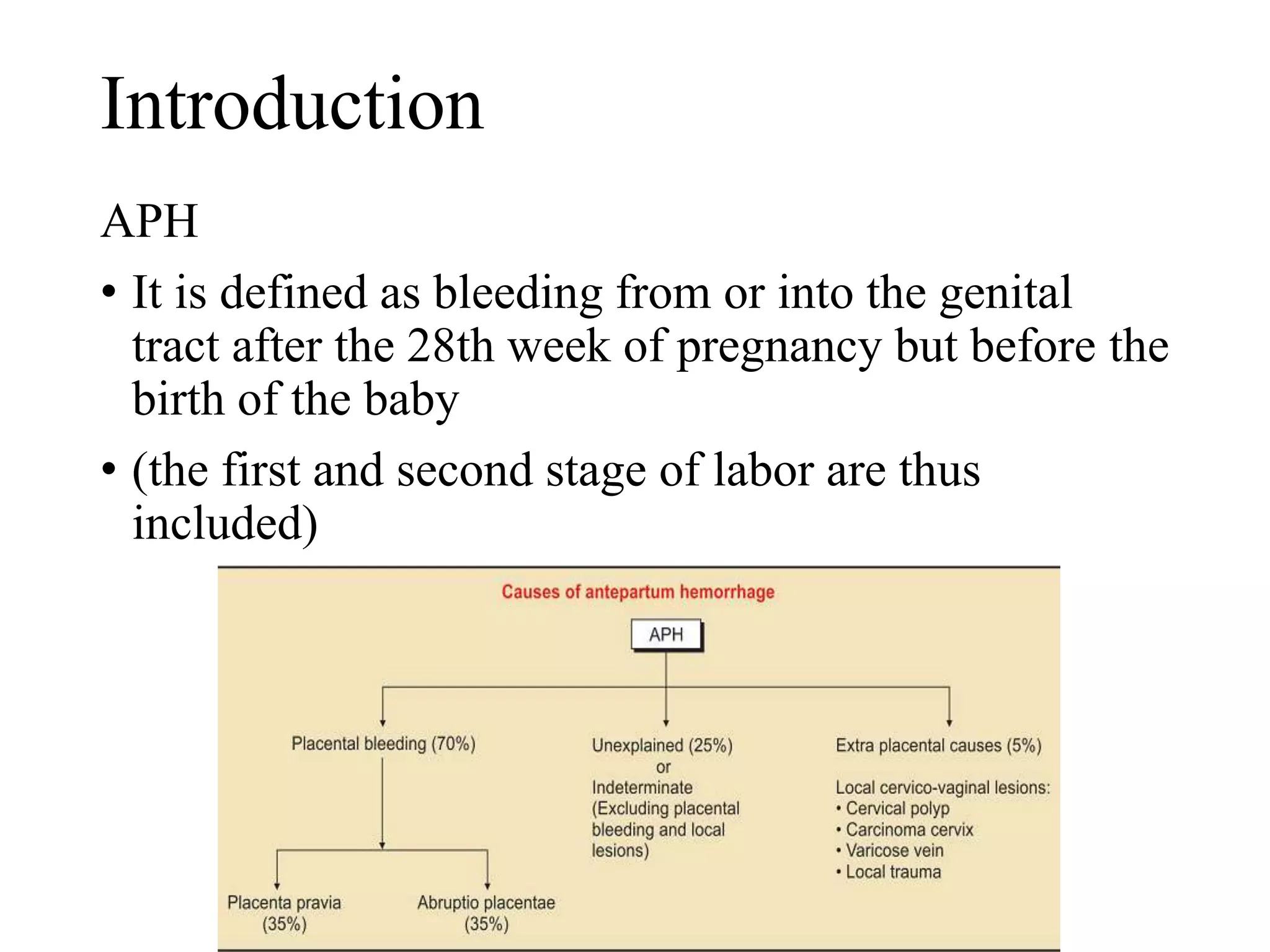 Antepartum hemorrhage | PPTX