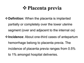 ANTEPARTUM HEMORRHAGE for health students.pptx