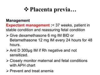ANTEPARTUM HEMORRHAGE for health students.pptx