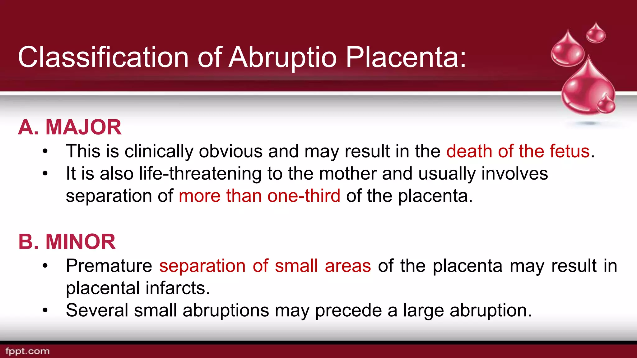 Antepartum Hemorrhage(APH) | PPTX