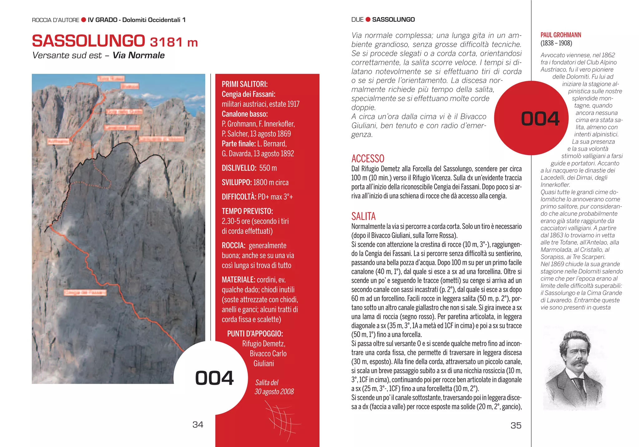 IV grado Dolomiti Occidentali 1 (italiano) | PDF