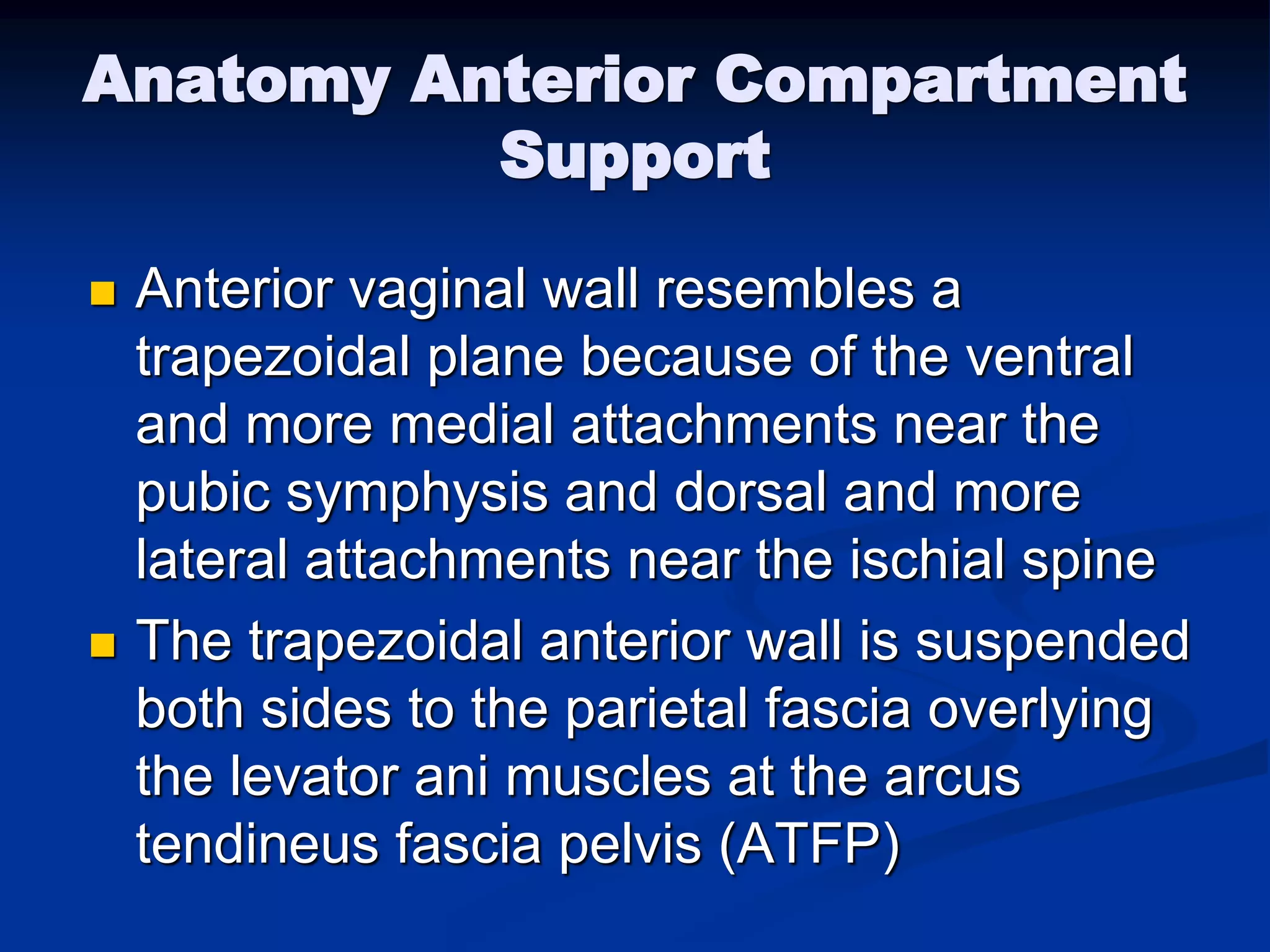Anterior Compartment Prolapse: Biological Grafts | PDF