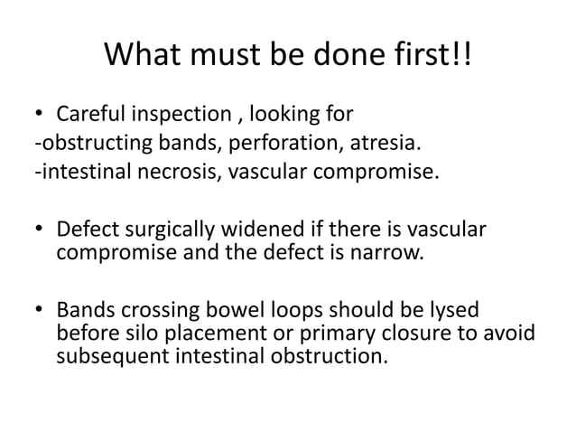 ANTERIOR ABDOMINAL WALL DEFECTS.pptx | Pregnancy | Reproductive Health