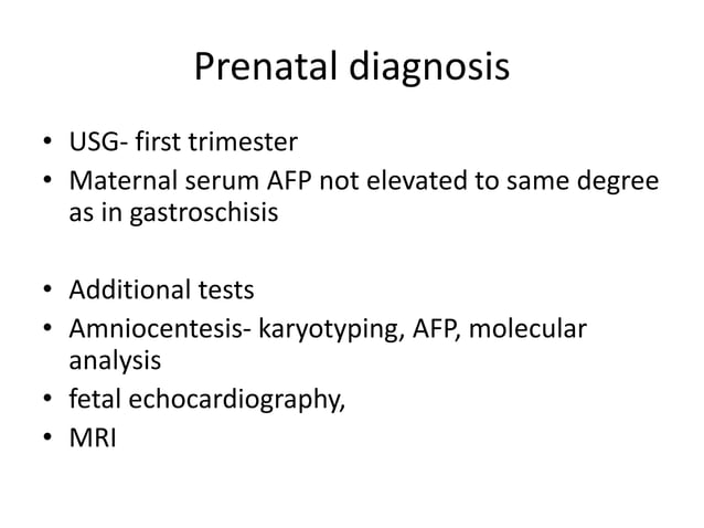 Anterior Abdominal Wall Defectspptx Pregnancy Reproductive Health 9902