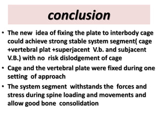 Anterior approach | PPTX