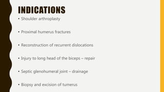 Anterior approach to the shoulder - Dr. Sachin M | PPT