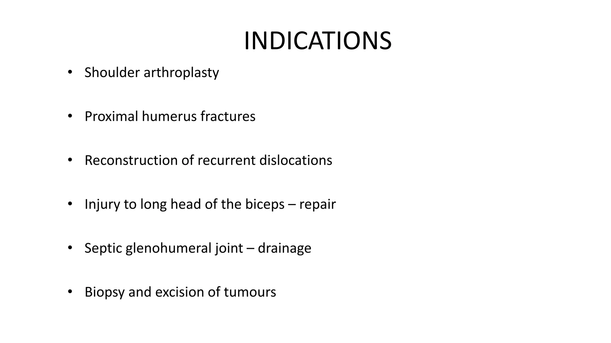 Anterior approach to shoulder | PPTX