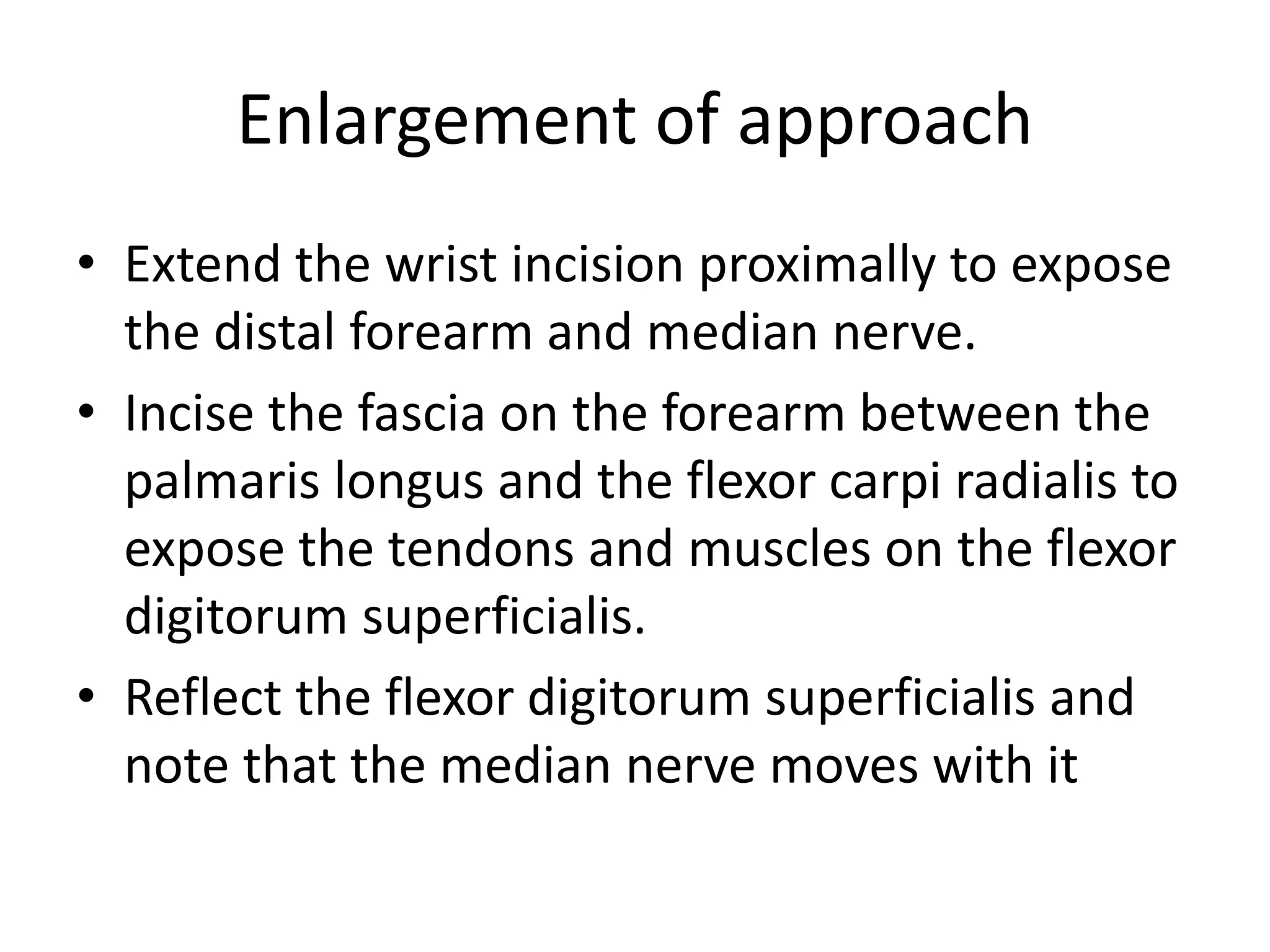 Anterior approach to wrist | PPTX
