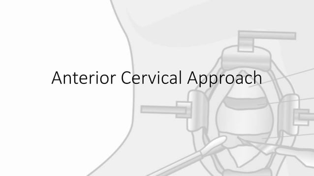 Anterior Cervical Fusion Approach Fusion.pptx
