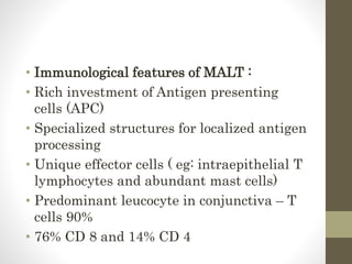 Anterior chamber associated immune deviation (acaid) | PPTX