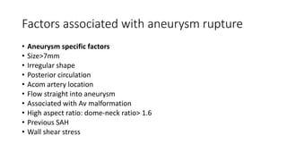 Anterior circulation aneurysm.pptx