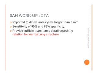 Anterior circulation aneurysms and surgical considerations 2011 | PDF