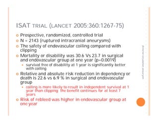 Anterior circulation aneurysms and surgical considerations 2011 | PDF