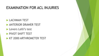 Anterior cruciate injuries and management (2).pptx