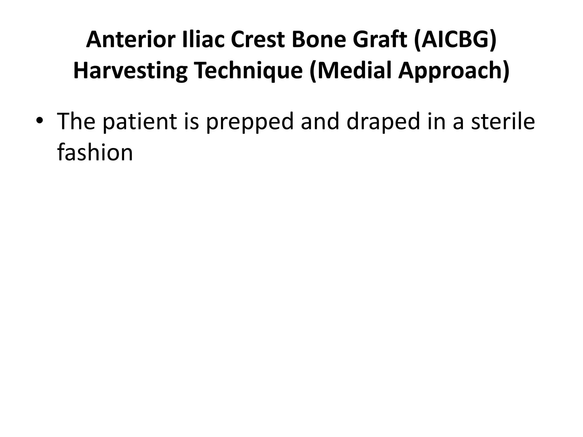 Anterior iliac crest | PPTX