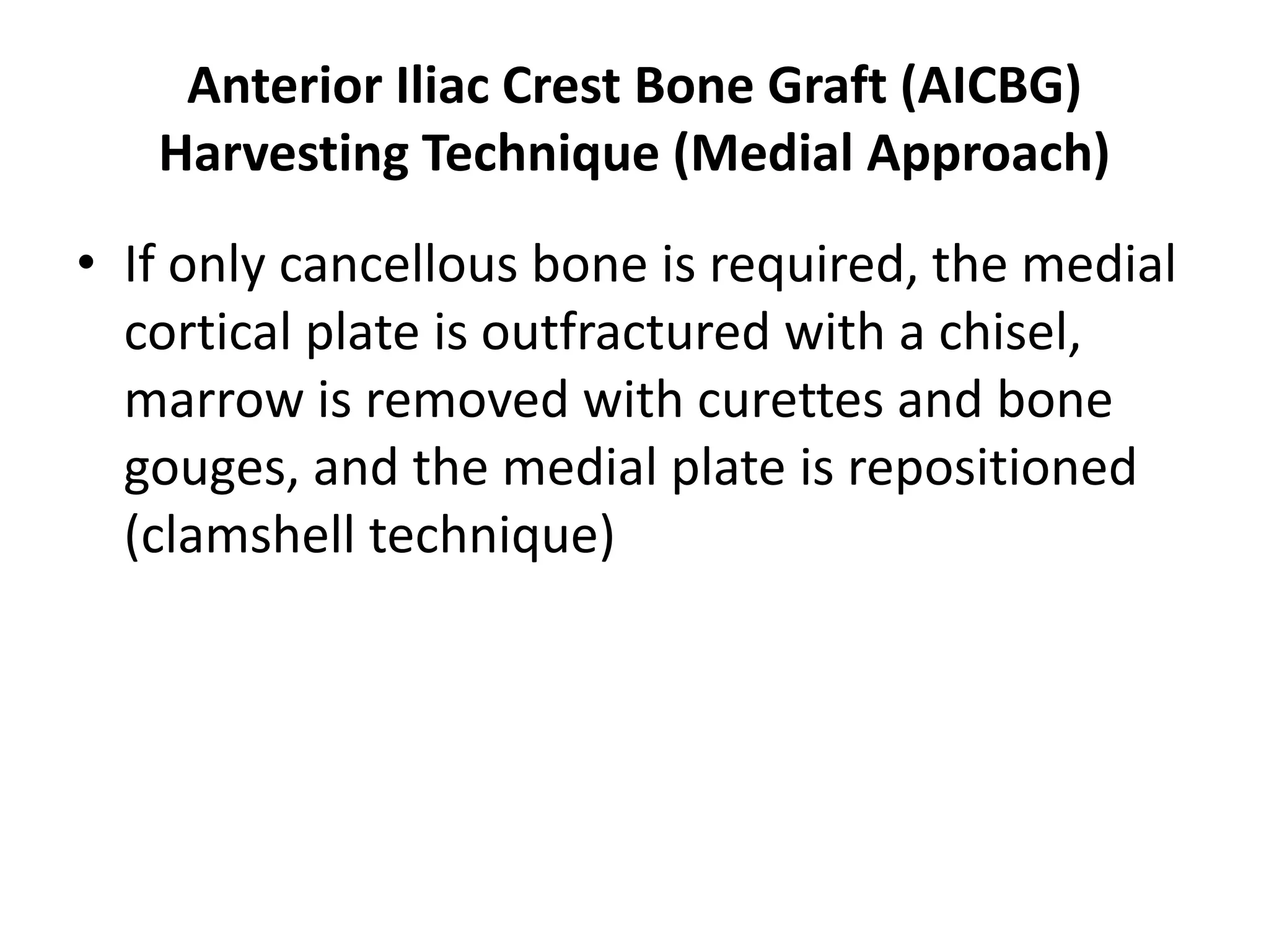Anterior iliac crest | PPTX