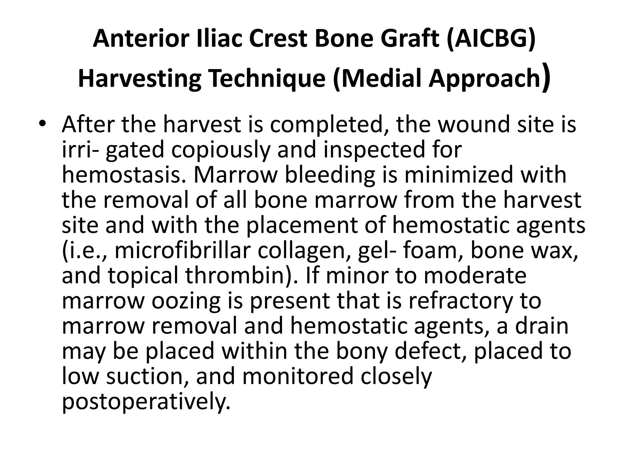 Anterior iliac crest | PPTX