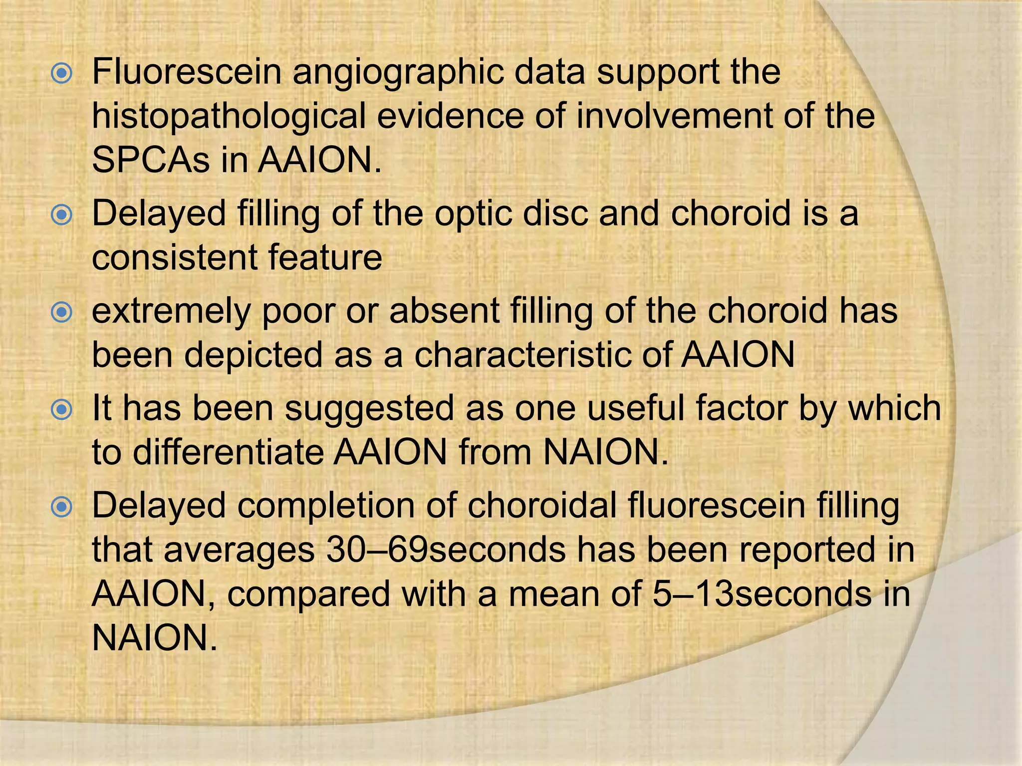 Anterior ischemic optic neuropathy | PPTX