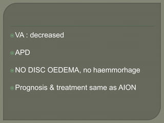 Anterior ischemic optic neuropathy (AION).pptx