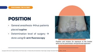 Anterior Lumbal Surgery Approach- Arief.pptx