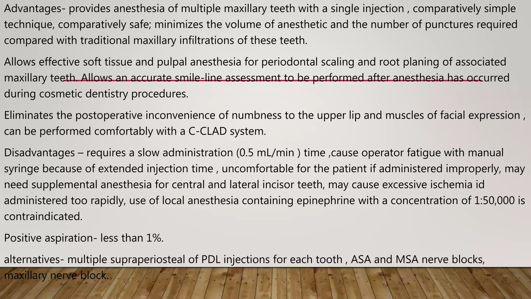 Anterior middle superior alveolar nerve | PPTX