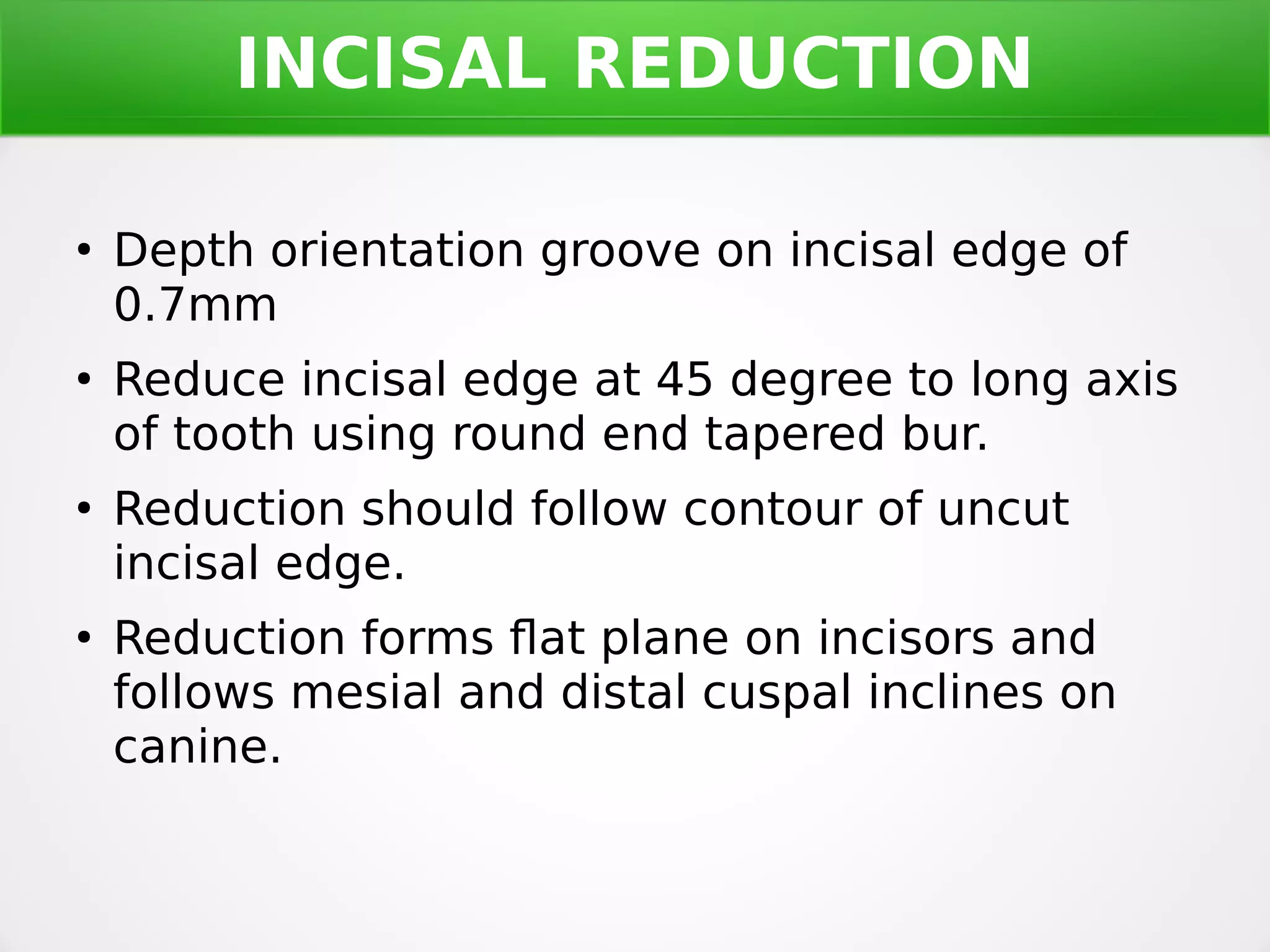 Anterior Partial Veneer crown preparation | PDF