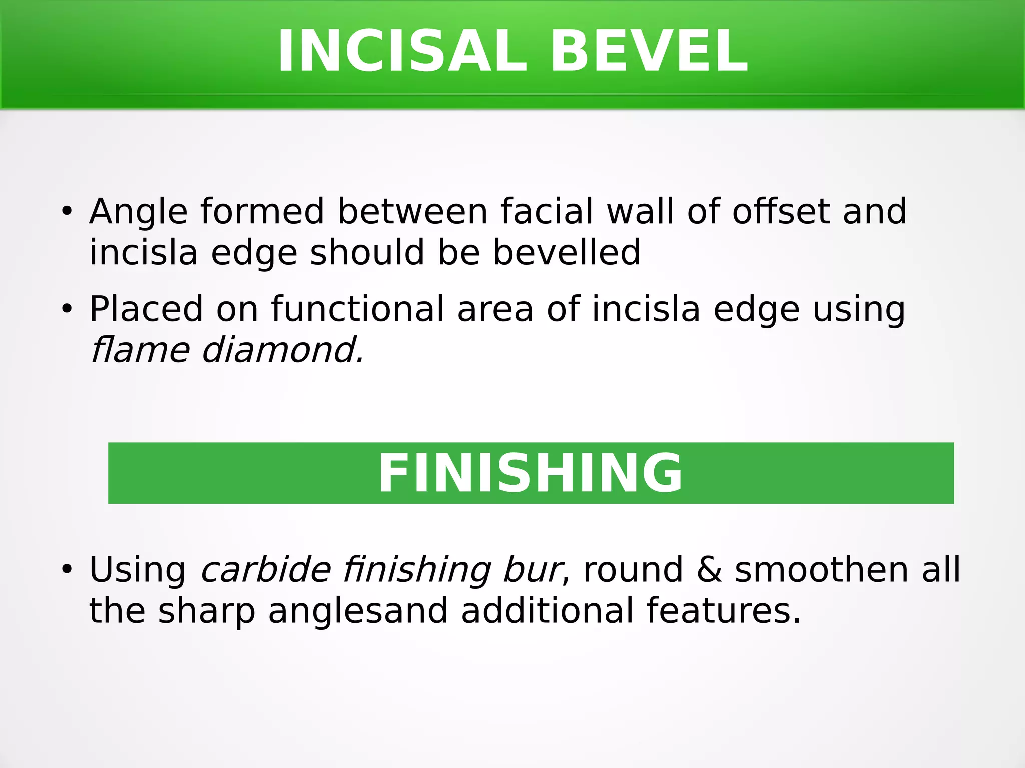 Anterior Partial Veneer crown preparation | PDF
