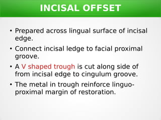 Anterior Partial Veneer crown preparation | PDF