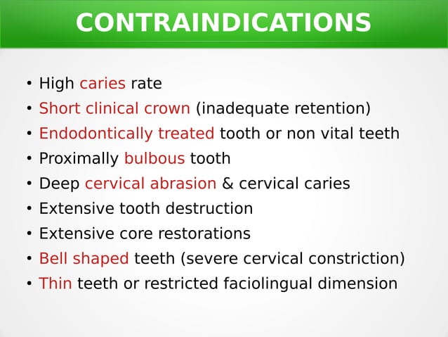 Anterior Partial Veneer crown preparation | PDF