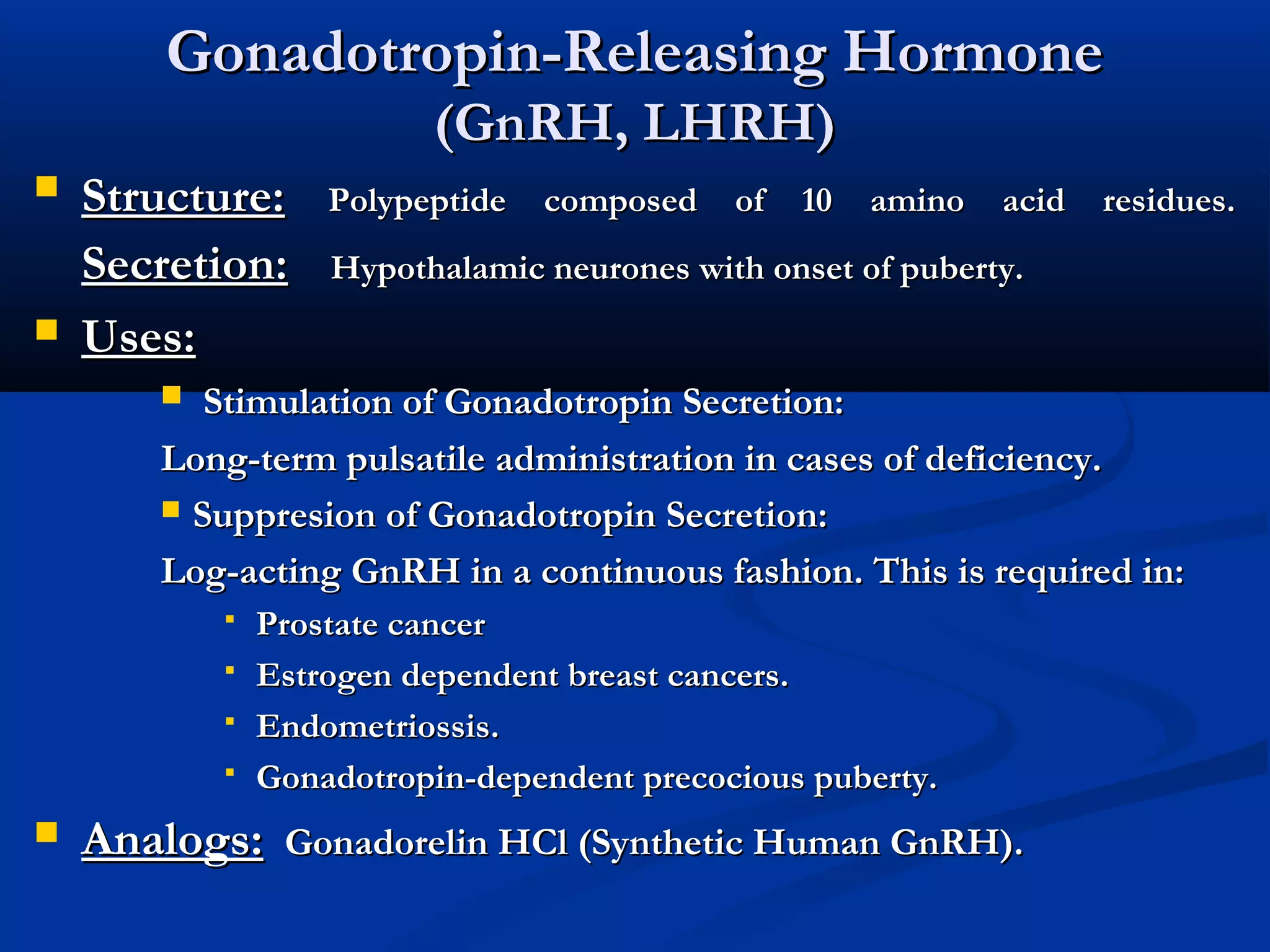 Anterior pituitary hormones | PPT