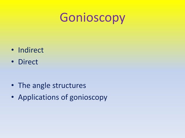 Anterior segment examination | PPTX