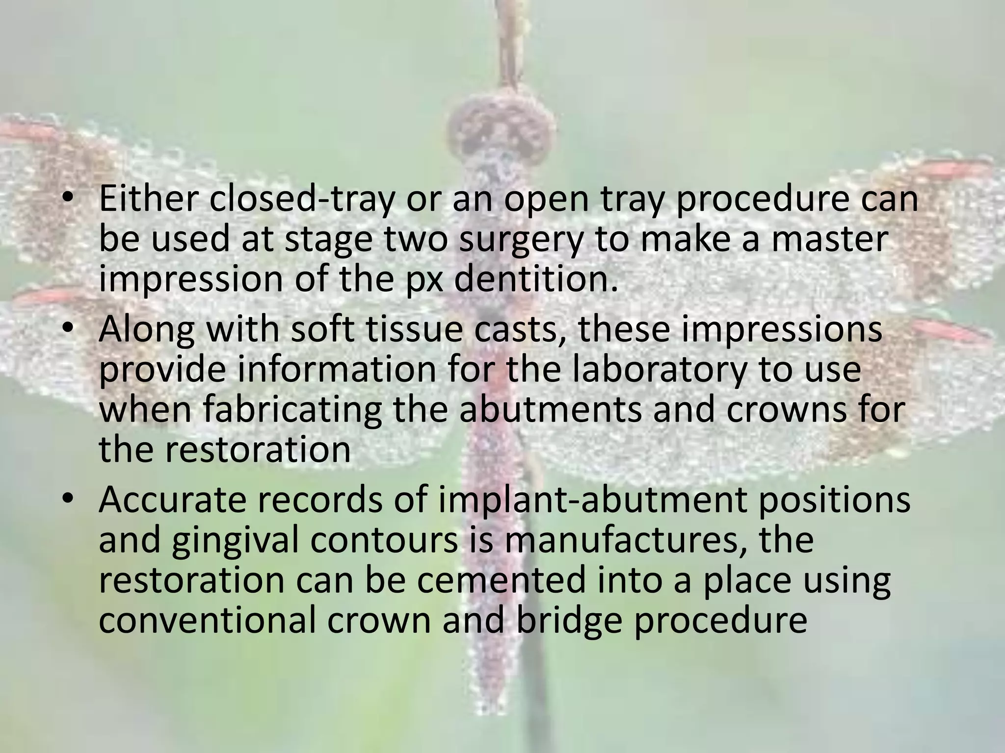 Anterior Single Tooth implants in the Esthetic Zone | PPTX