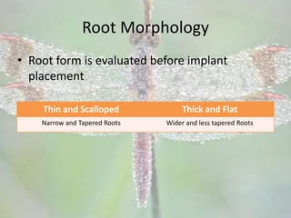Anterior Single Tooth implants in the Esthetic Zone | PPTX
