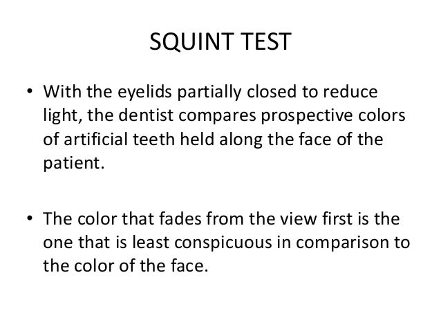 Anterior teeth selection
