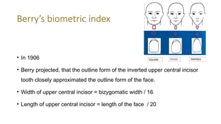 anterior teeth selection in Complete denture | PPTX