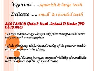 Anterior teeth selection.in complete denture | PPT