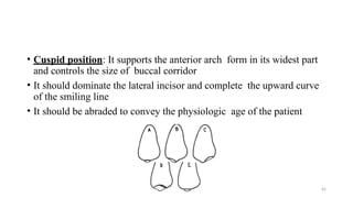 ANTERIOR TEETH SELECTION in complete denture construction | PPTX