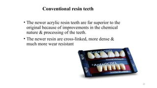 ANTERIOR TEETH SELECTION in complete denture construction | PPTX