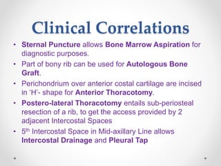 Anterior Thoracic Wall Surgical Anatomy - Sanjoy Sanyal | PPT