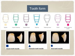 Anterior tooth selection | PPTX