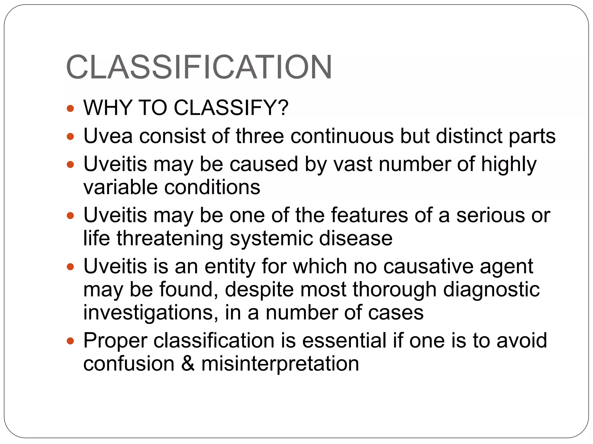 Anterior uveitis | PPTX
