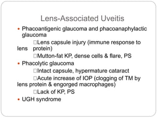 Anterior uveitis | PPTX