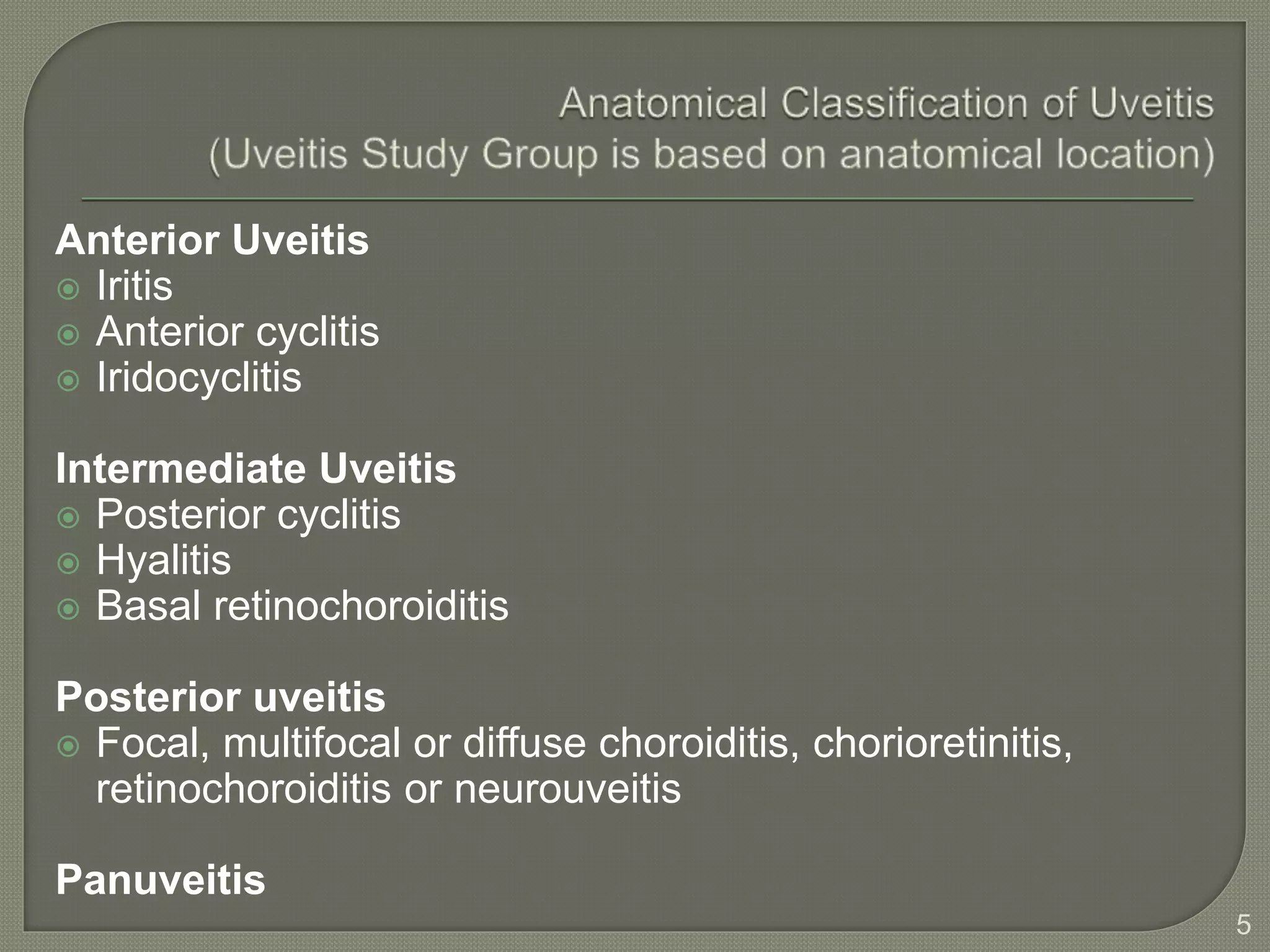 Anterior uveitis.pptx