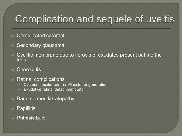 Anterior uveitis.pptx