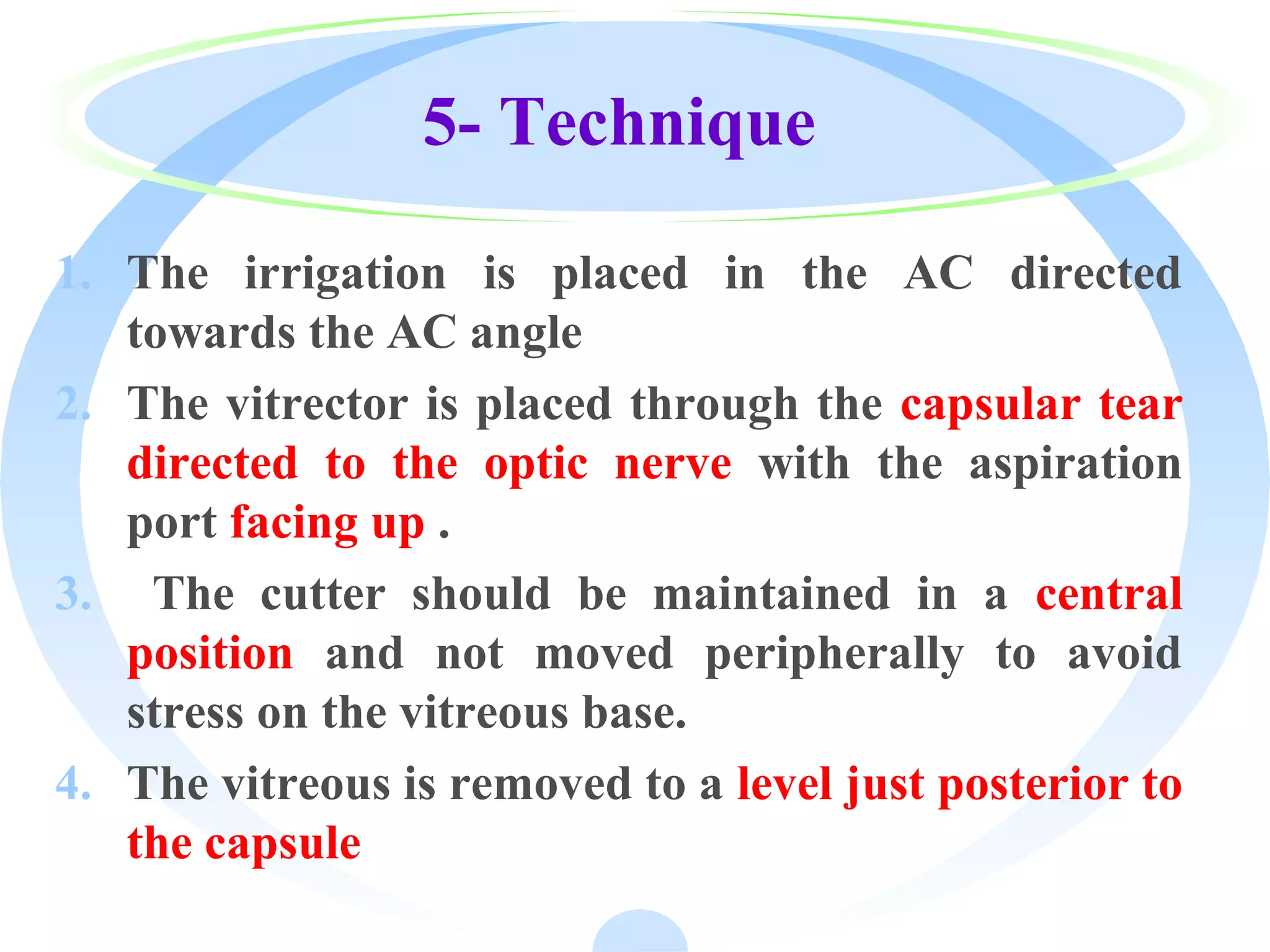 Anterior vitrectomy | PPT