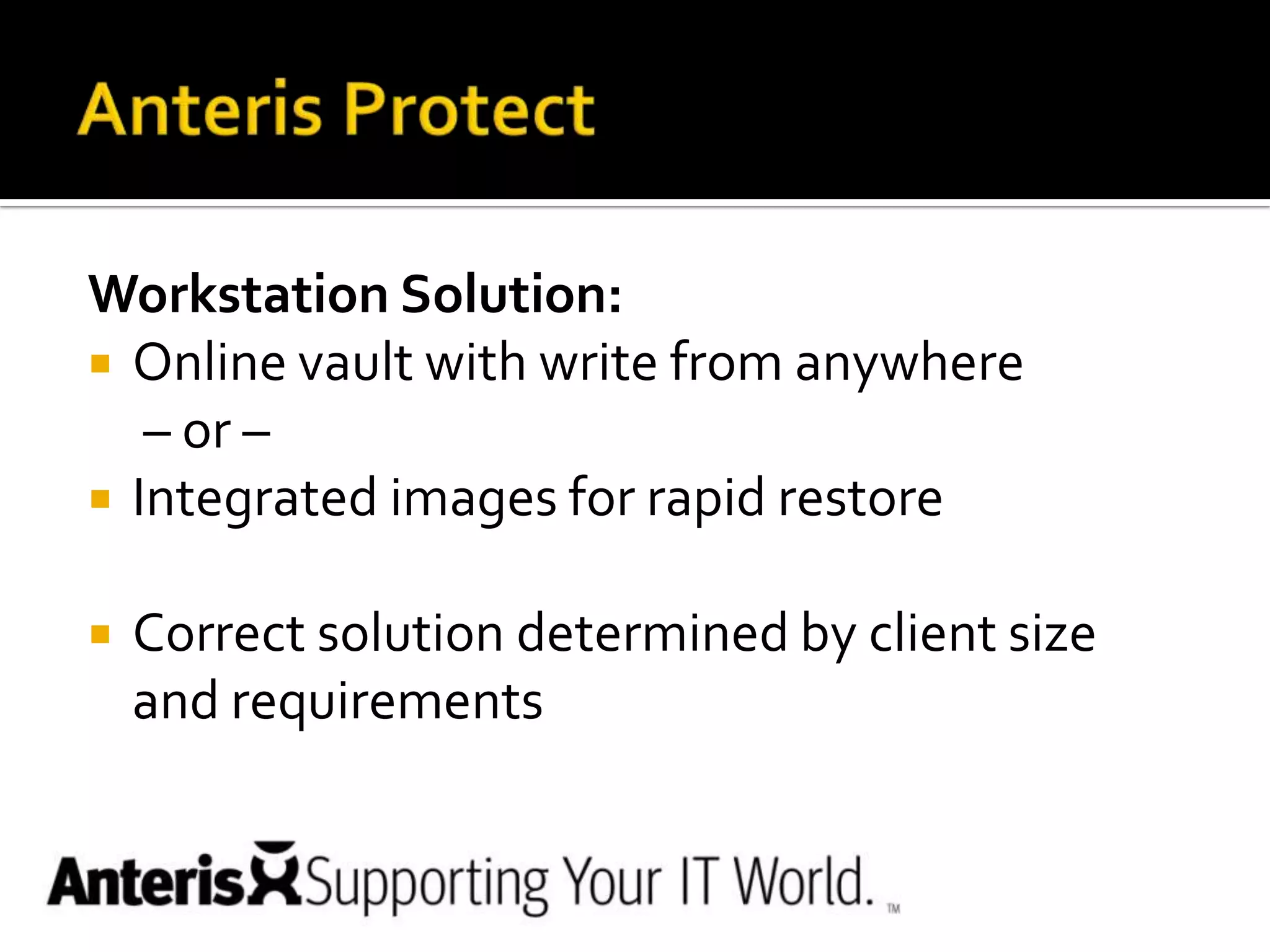 Anteris: Technology as a Service | PPTX