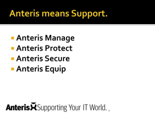 Anteris: Technology as a Service | PPTX