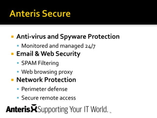 Anteris: Technology as a Service | PPTX